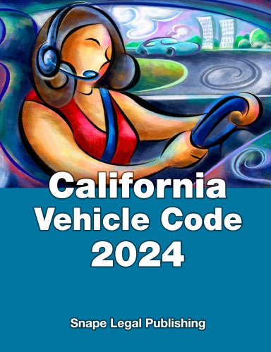 California Vehicle Code 2024 – BooksWholesale